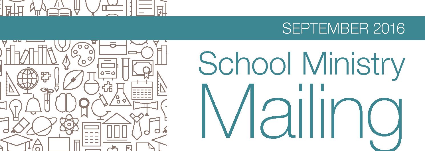LCMS School Ministry Mailing (September 2016) | LuthEd